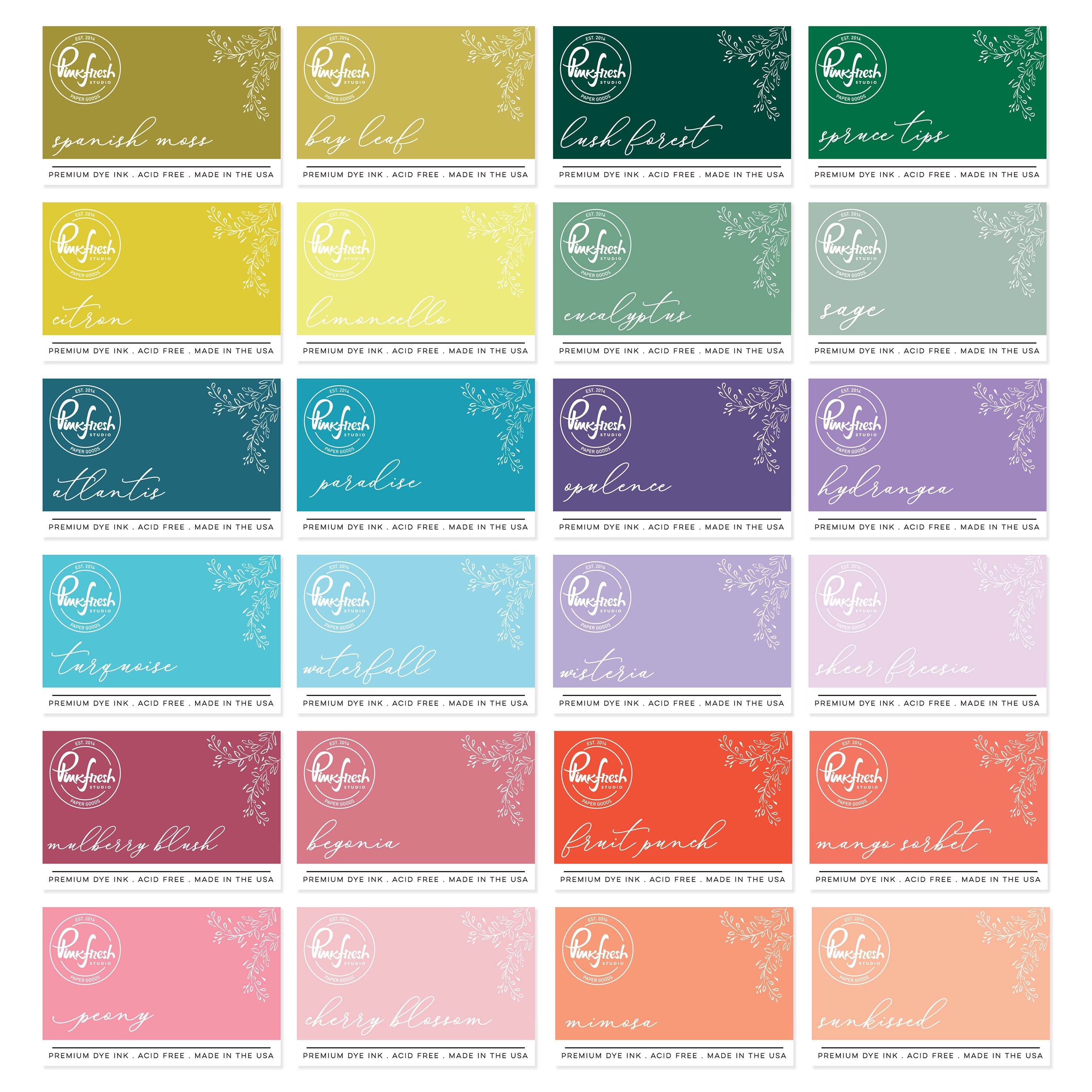 Ink Pad Bundle Release 2 – Pinkfresh Studio LLC