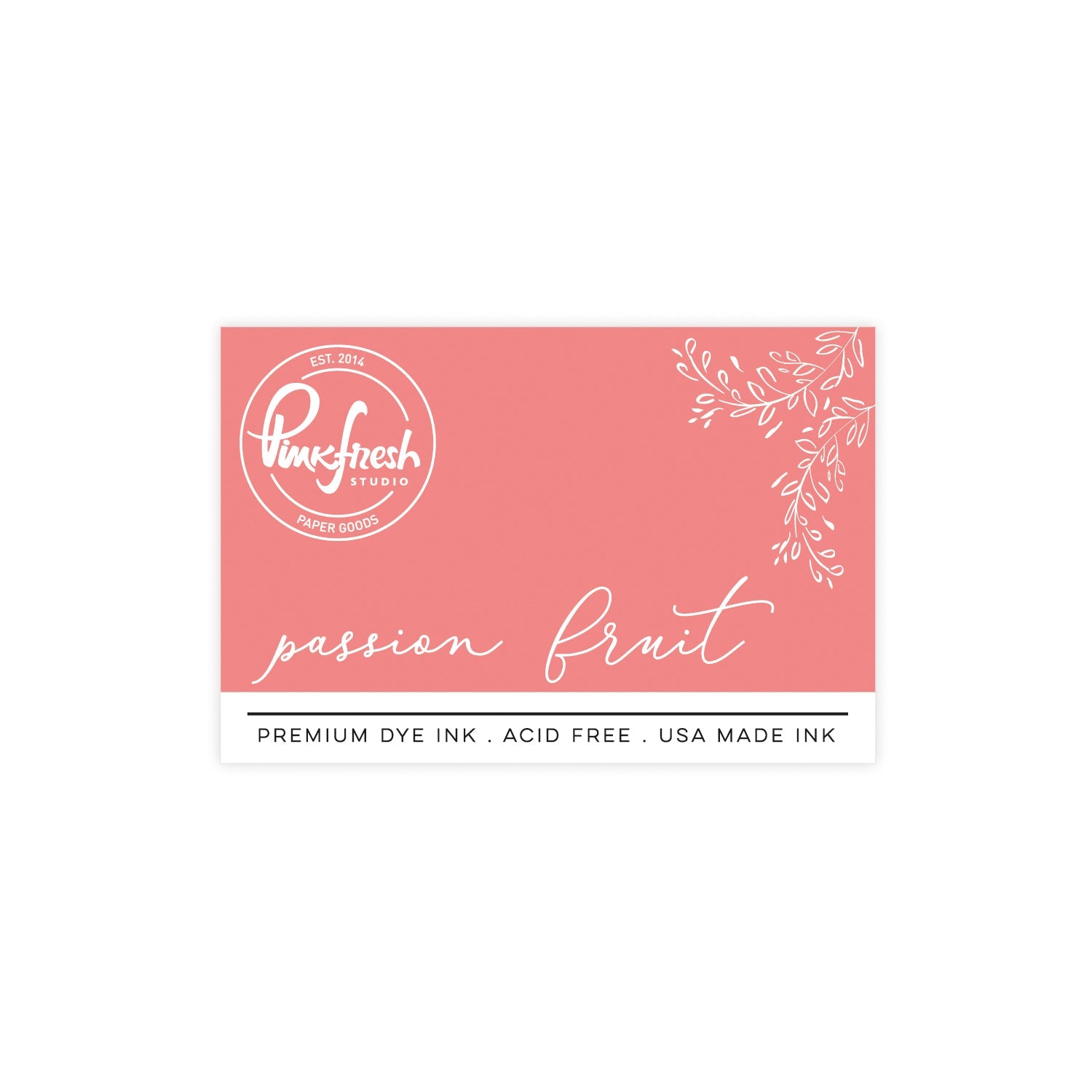 Premium Dye Ink Pad : Passion Fruit – Pinkfresh Studio LLC